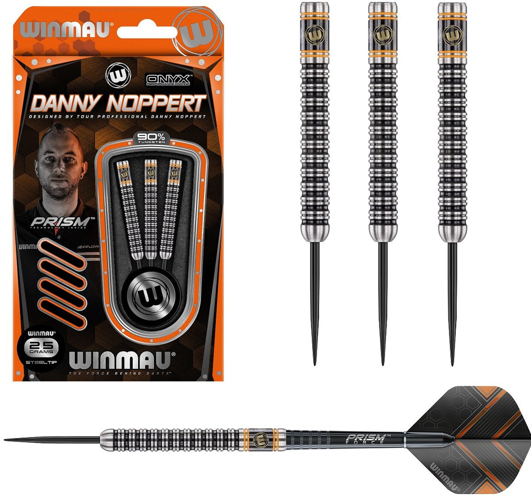 Danny Noppert 90% Tungsten Steel Tip Darts by Winmau – The Darts Shop