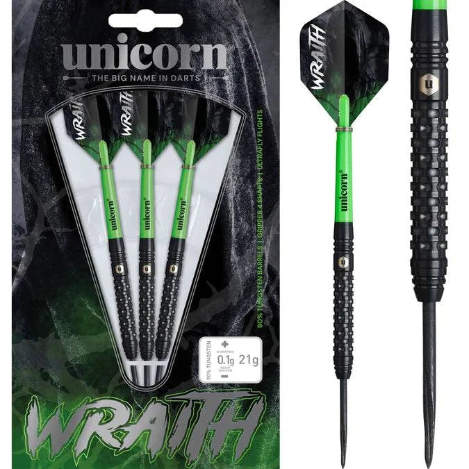 Unicorn Wraith Darts - Steel Tip - 90% Tungsten – The Darts Shop
